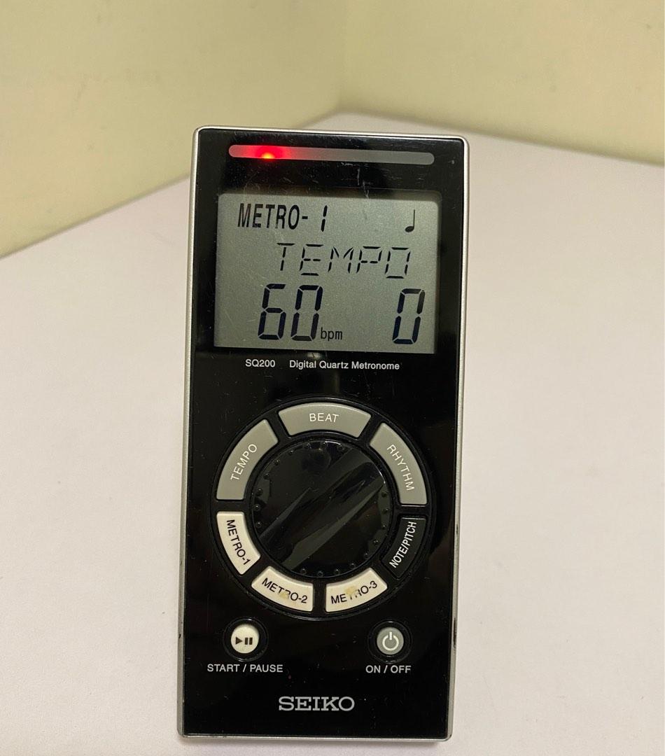 Seiko Digital Metronome SQ200, Hobbies & Toys, Music & Media, Music ...