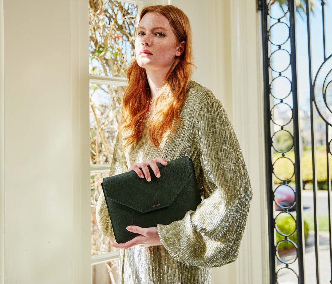 Senreve Mini Envelope Sleeve, Women's Fashion, Bags & Wallets, Purses ...