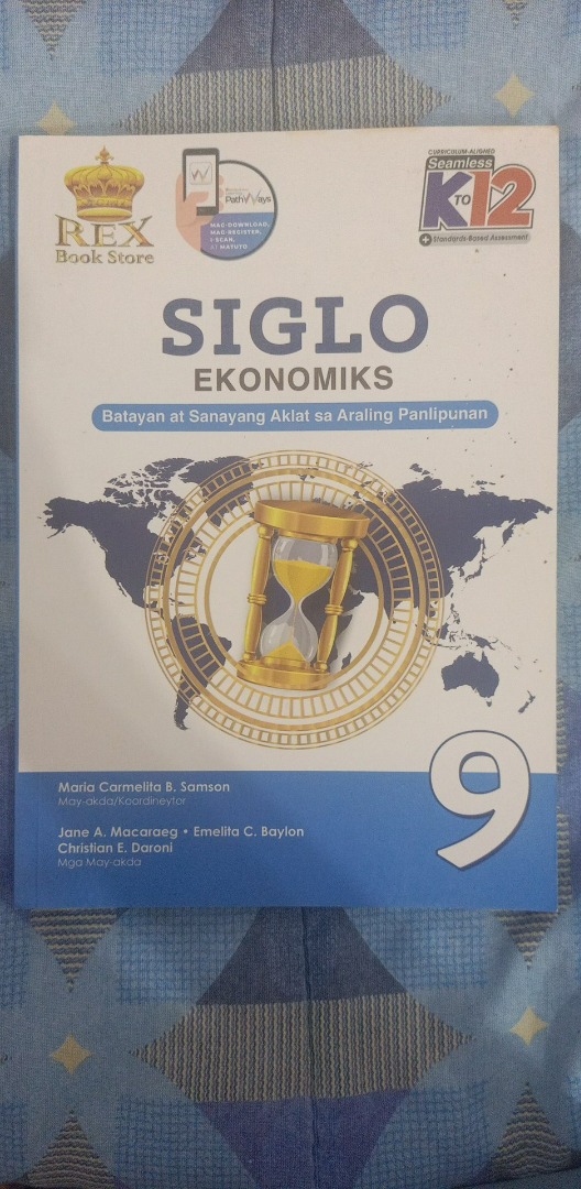 Siglo Ekonomiks By REX Book Store (Grade 9), Hobbies & Toys, Books ...