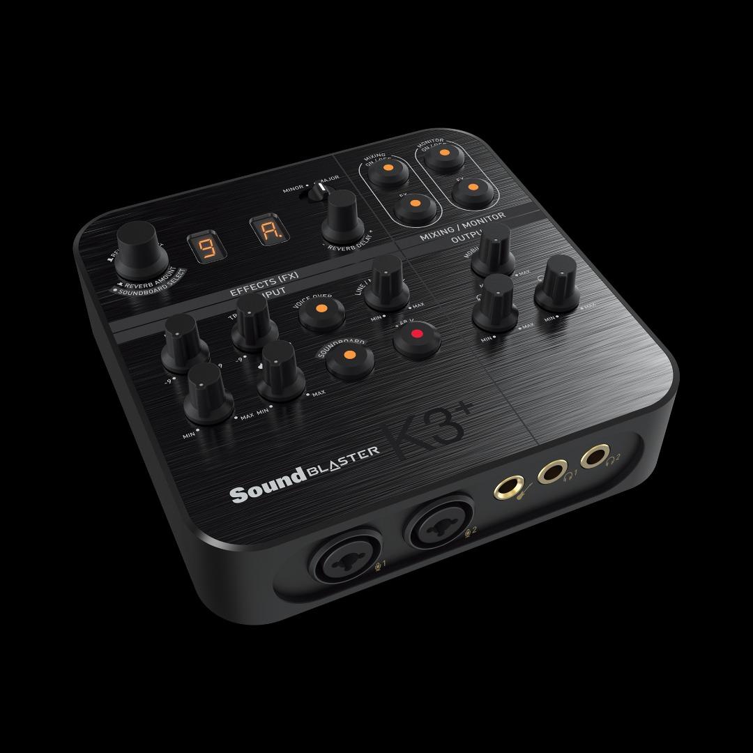 Sound Blaster K3+ mixing module, Audio, Other Audio Equipment on Carousell