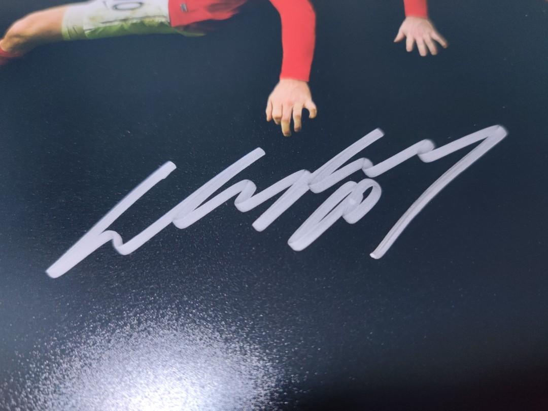 [Special Edition] Framed Wayne Rooney Signed Manchester United Photo ...