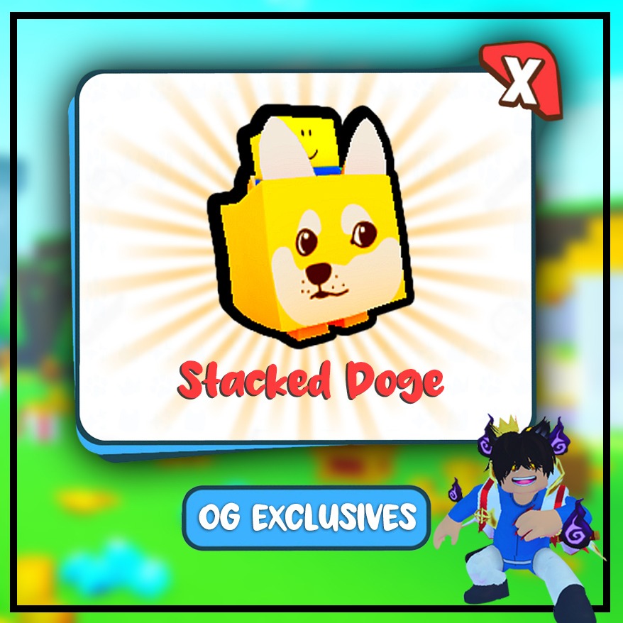 Stacked Doge Pet Simulator X, Video Gaming, Gaming Accessories, In-Game ...