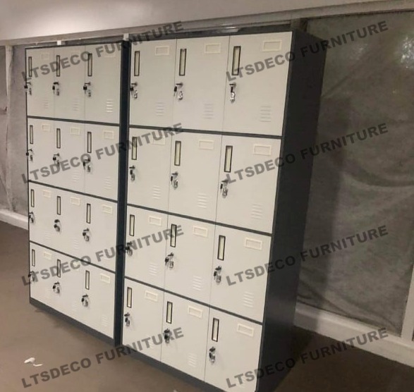 steel locker cabinet office partition and furniture, Furniture & Home ...
