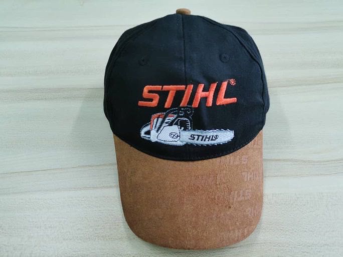 STIHL CAP BRIM LEATHER, Men's Fashion, Watches & Accessories, Cap ...