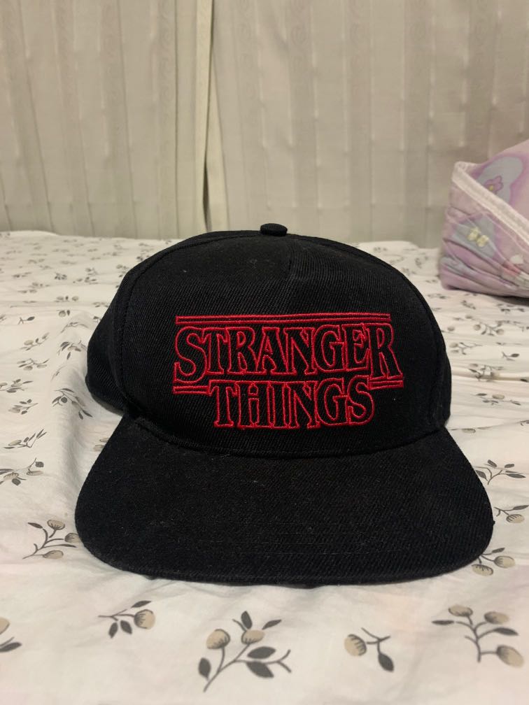 Stranger Things Cap, Men's Fashion, Watches & Accessories, Caps & Hats ...