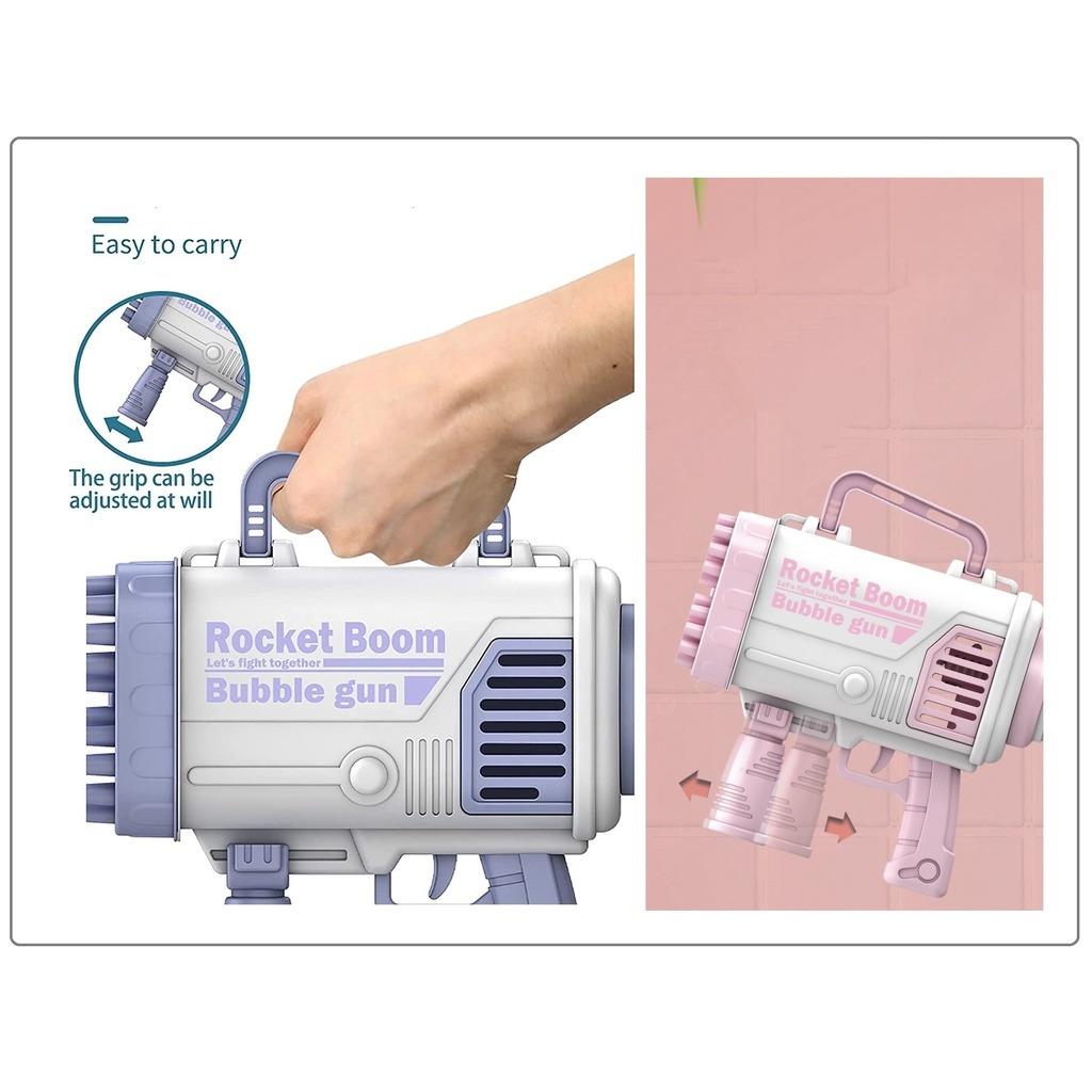 Super Bubble Machine Toy Super 64-Hole Long 69-Hole Short Auto Gatling ...