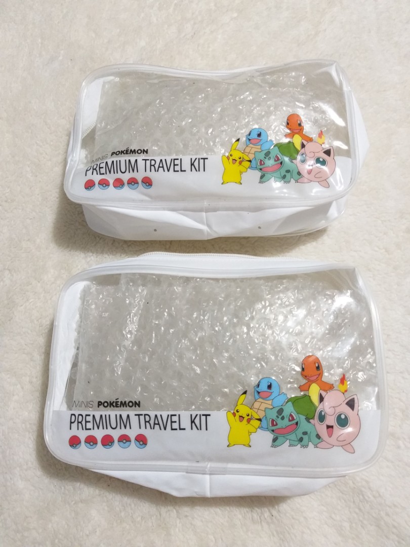 Surplus Pokemon travel pouch Set SOLD, Women's Fashion, Bags & Wallets ...