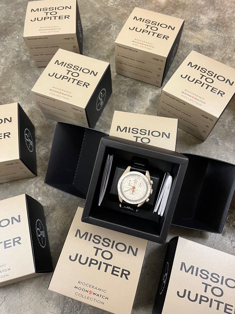 Swatch omega Jupiter, Men's Fashion, Watches & Accessories, Watches on ...