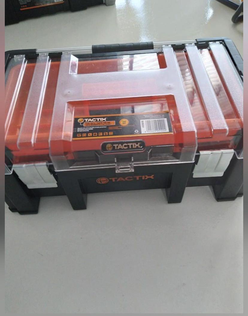 Tactix Tool Box, Furniture & Home Living, Home Improvement ...