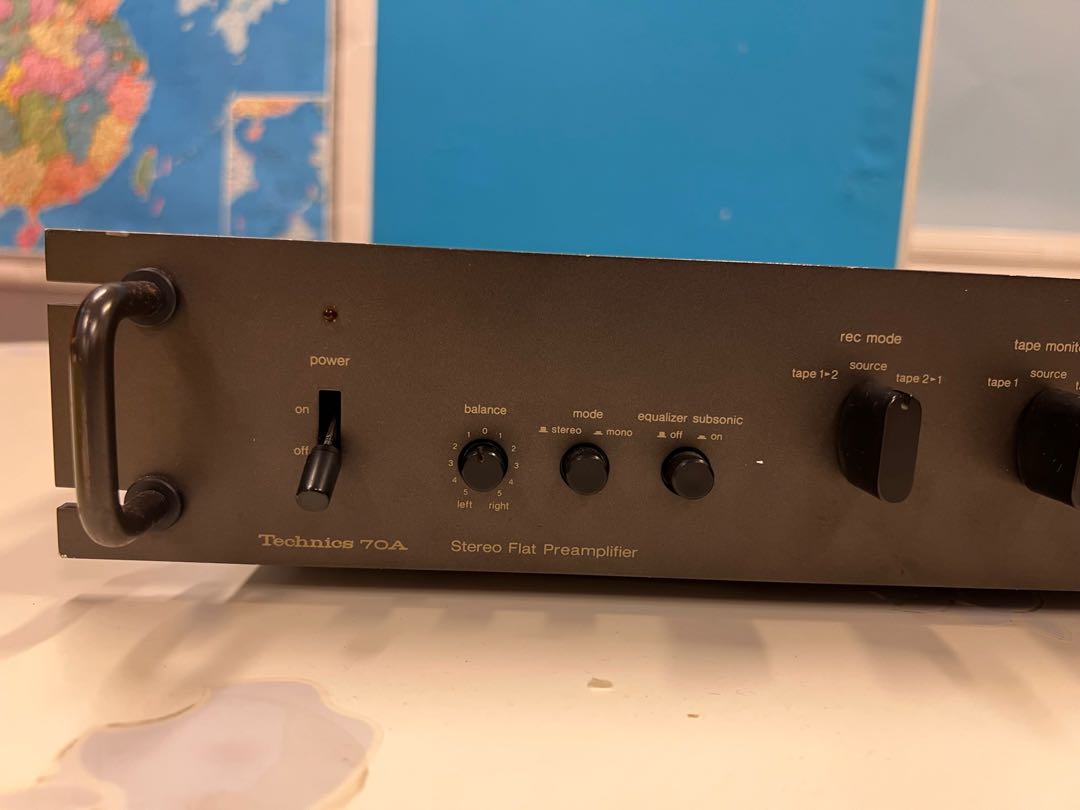 TECHNICS SU-9070 (70A) PREAMPLIFIER, Audio, Soundbars, Speakers & Amplifiers on Carousell