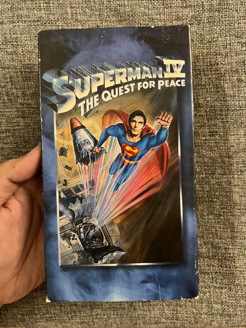 The Complete Superman Collection (I, II, III, IV) VHS 4-Tape, Hobbies ...