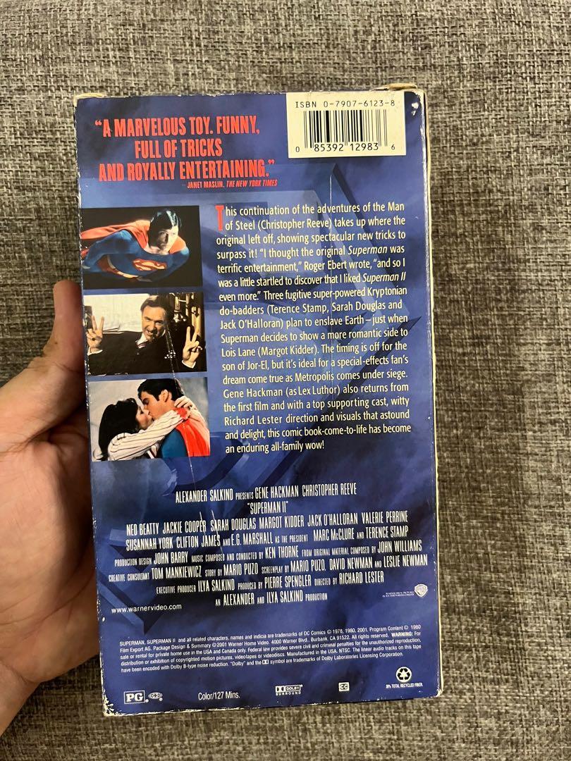 The Complete Superman Collection (I, II, III, IV) VHS 4-Tape, Hobbies ...