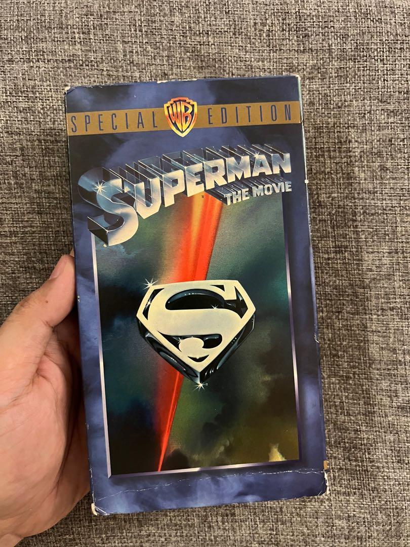 The Complete Superman Collection (I, II, III, IV) VHS 4-Tape, Hobbies ...
