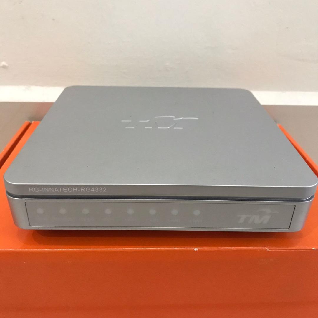 TM Unifi Router RG Innatech RG4332, Computers & Tech, Parts ...