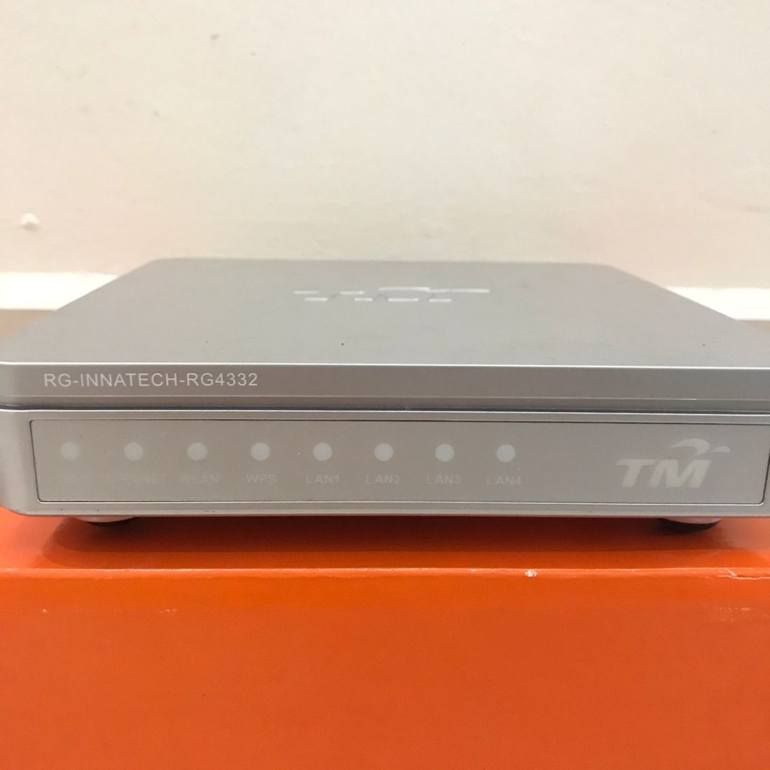 Tm Unifi Router Rg Innatech Rg4332 Computers And Tech Parts And Accessories Networking On Carousell