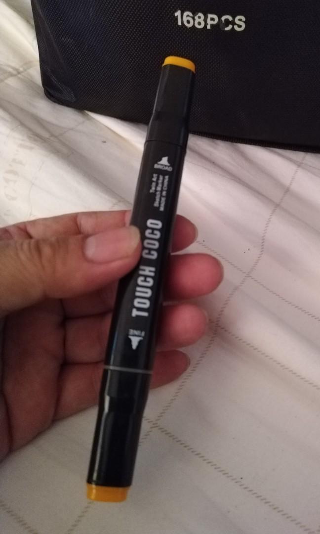 TOUCH COCO TWIN ART SKETCH MARKERS, Hobbies & Toys, Stationary & Craft ...