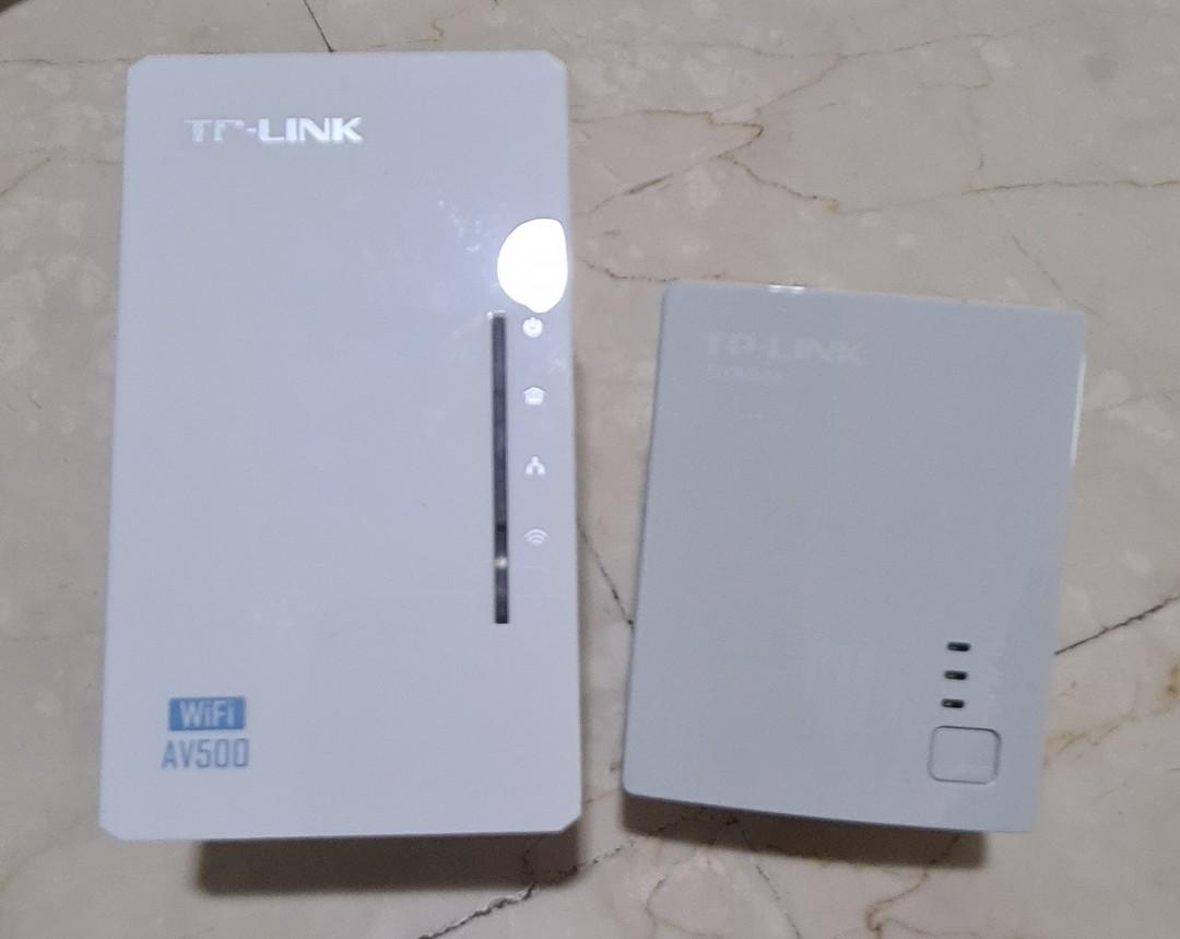 TP-Link AV500 WiFi Powerline Extender, Computers & Tech, Parts ...