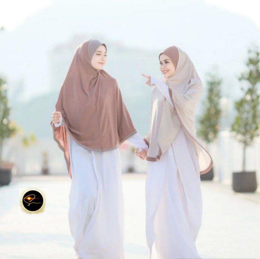 Tudung Labuh Instant Medina satu kali sarung, Women's Fashion, Muslimah ...