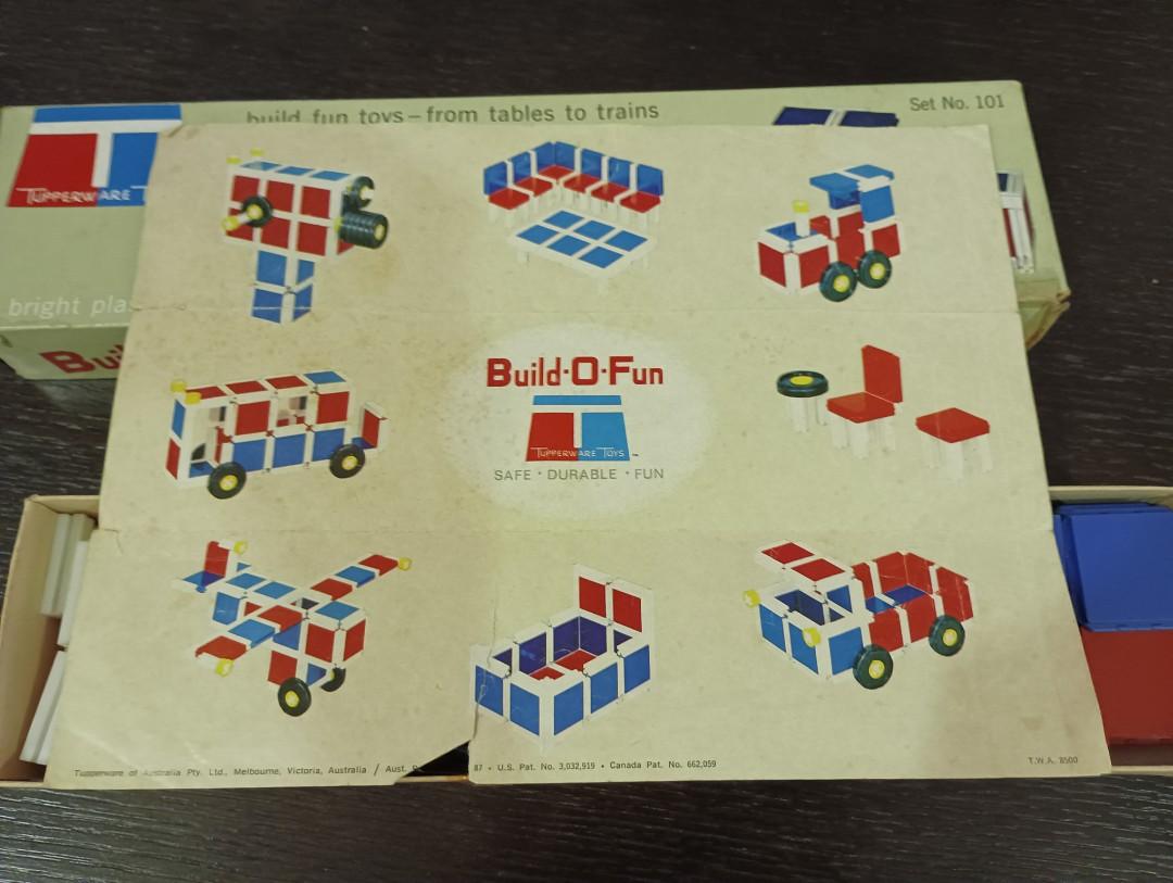 Tupperware Toys Built-O-Fun, Hobbies & Toys, Toys & Games on Carousell