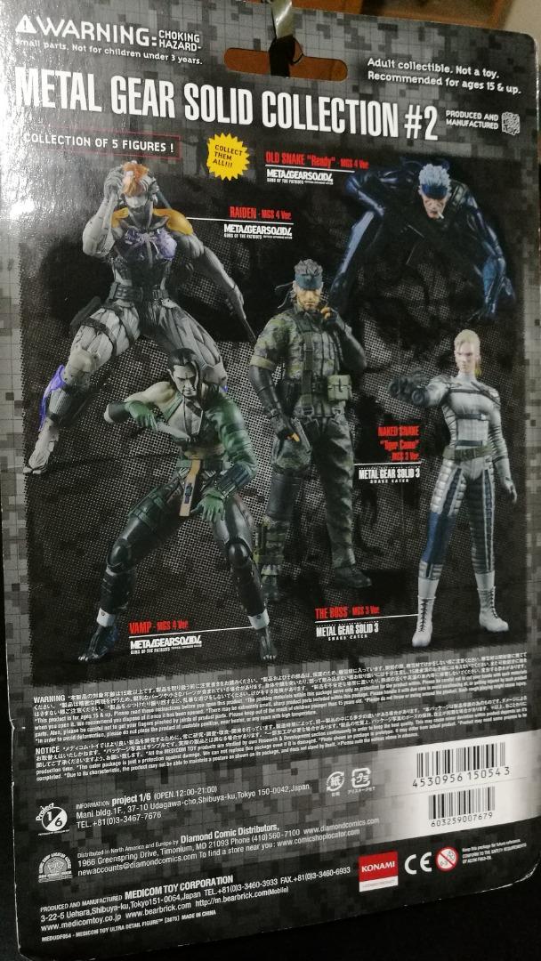 Metal Gear Solid Collection: The Boss - Ultra Detail Figure , Hobbies ...