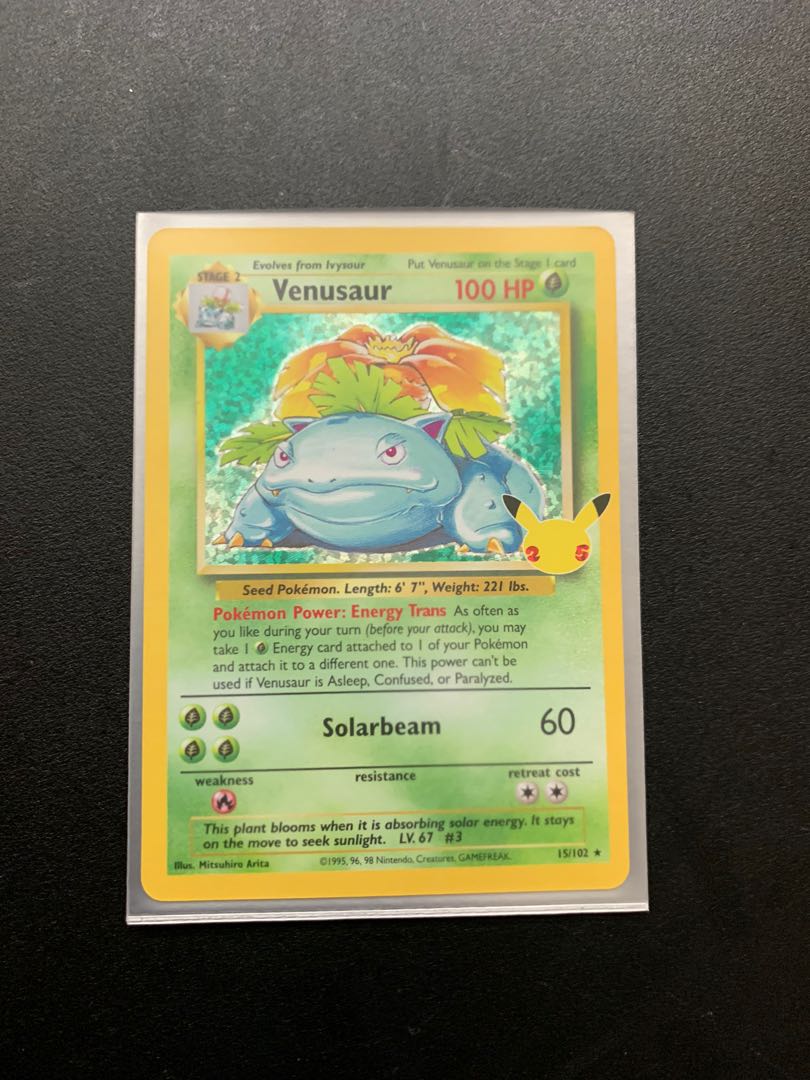 Venusaur - Celebrations: Classic Collection, Hobbies & Toys, Toys ...
