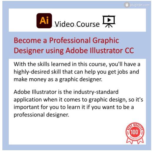 Video Course Adobe Illustrator Cc Essentials Training Course 40 X Step By Step Video 