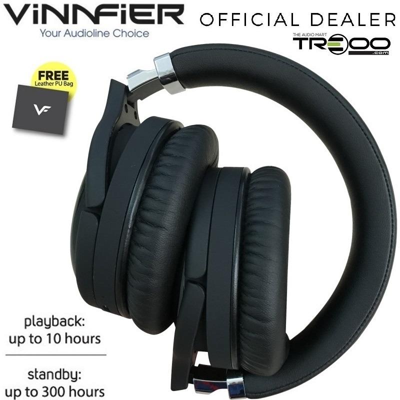 Vinnfier Elite 6 RGB Wireless Bluetooth Over-Ear Headphone with Mic ...