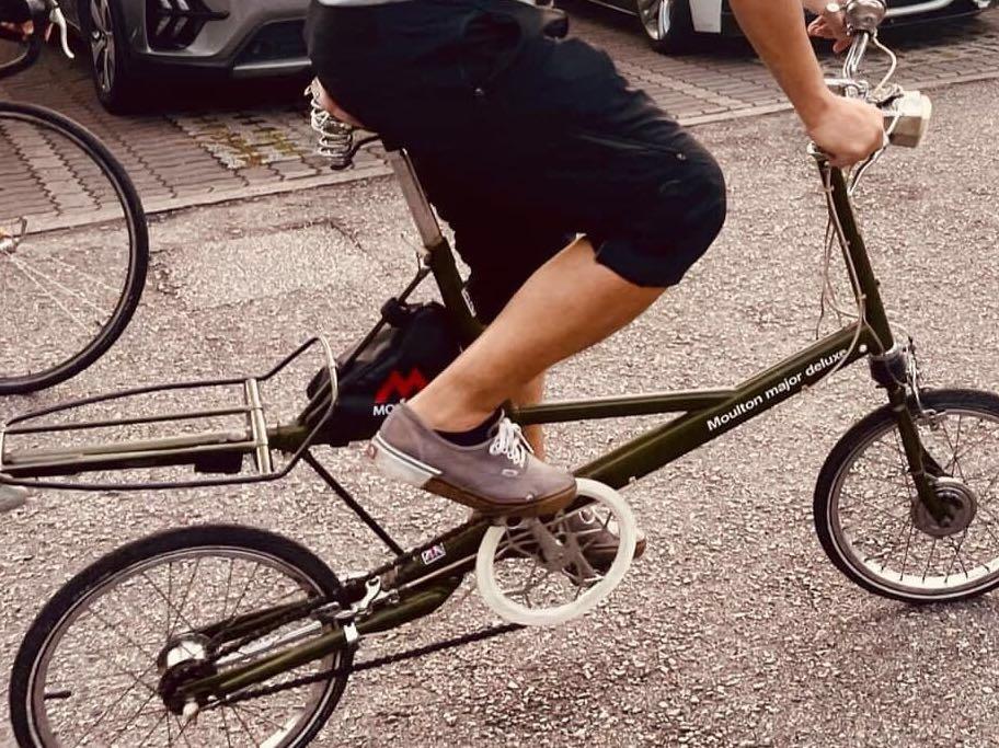 Vintage 1970 Moulton Major Deluxe F-frame, 4 speed, 100% original, mint ...