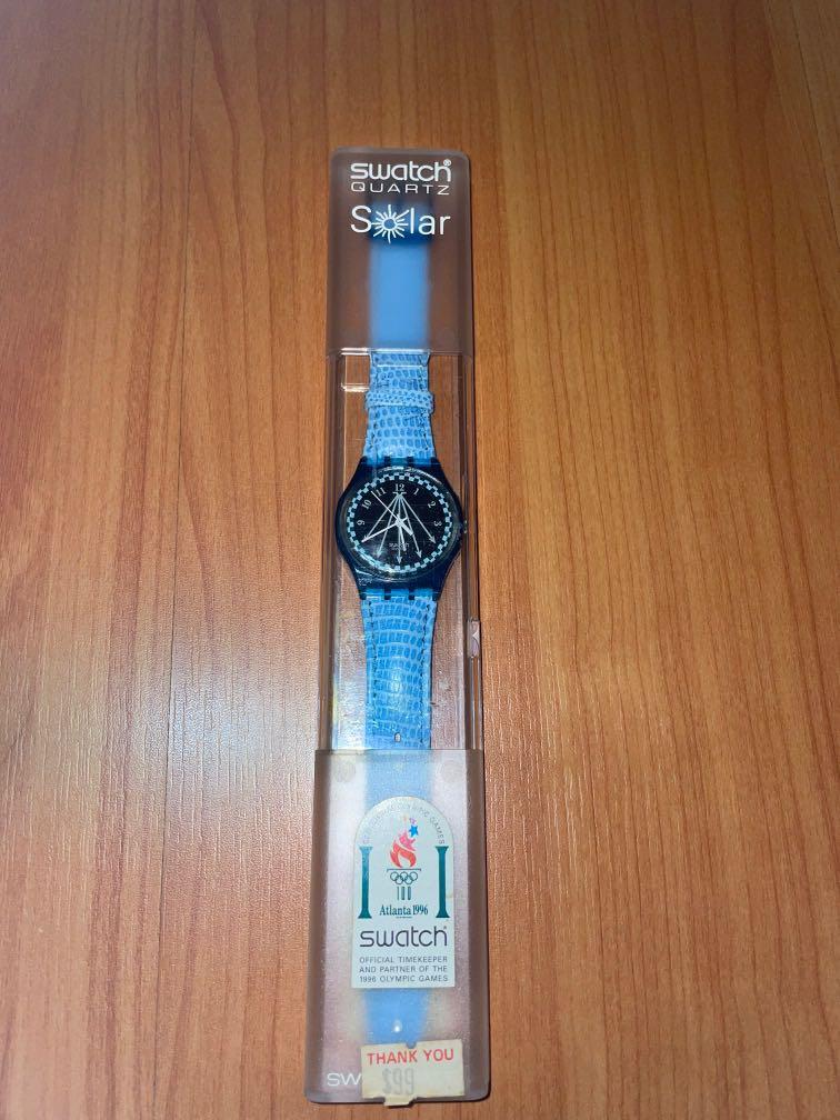 Vintage swatch solar watch , Men's Fashion, Watches & Accessories ...