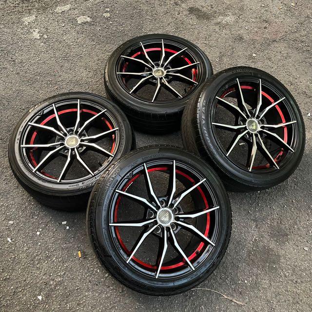 Vorsteiner 17 inch sport rim Mazda 3 tyre 70%, Auto Accessories on ...