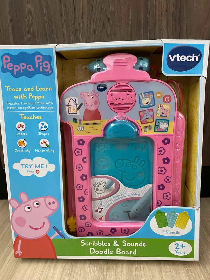 Vtech Peppa pig Trace and Learn, Hobbies & Toys, Toys & Games on Carousell