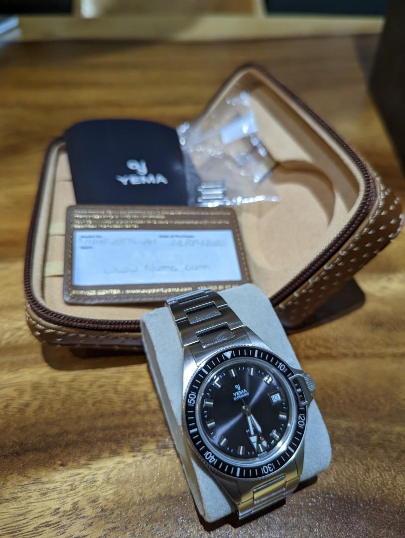 Yema Superman Heritage 39 (Ronda515 quartz), Luxury, Watches on Carousell