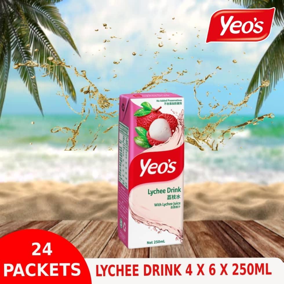 YEOS ASSORTED PACKET DRINKS 250ML X 6S X 4 - REFRESHING SALES!, Food ...