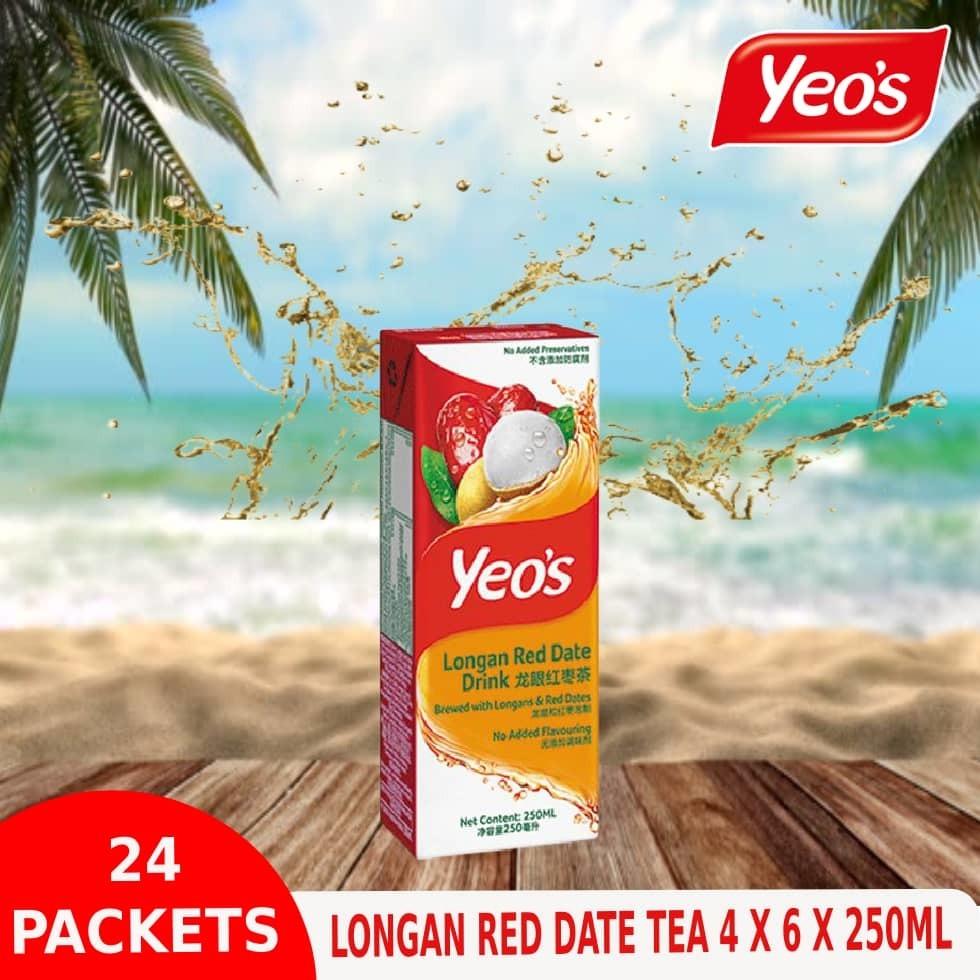 YEOS ASSORTED PACKET DRINKS 250ML X 6S X 4 - REFRESHING SALES!, Food ...