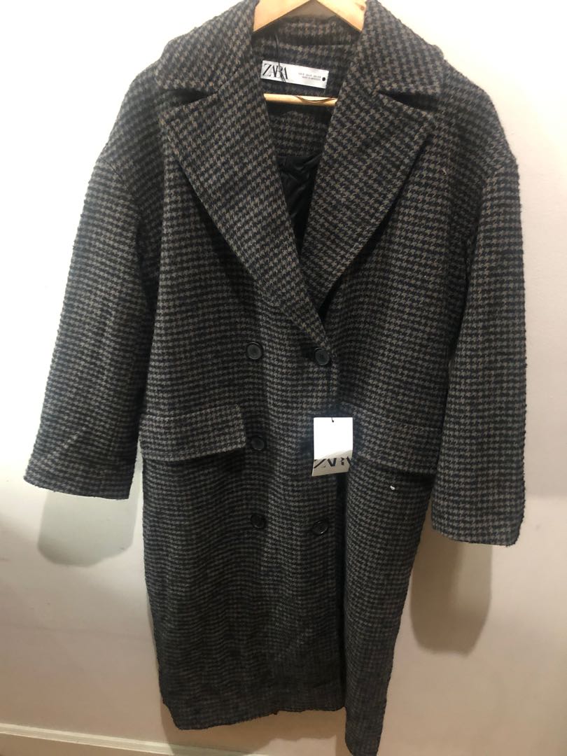 Zara Coat, Women's Fashion, Coats, Jackets and Outerwear on Carousell
