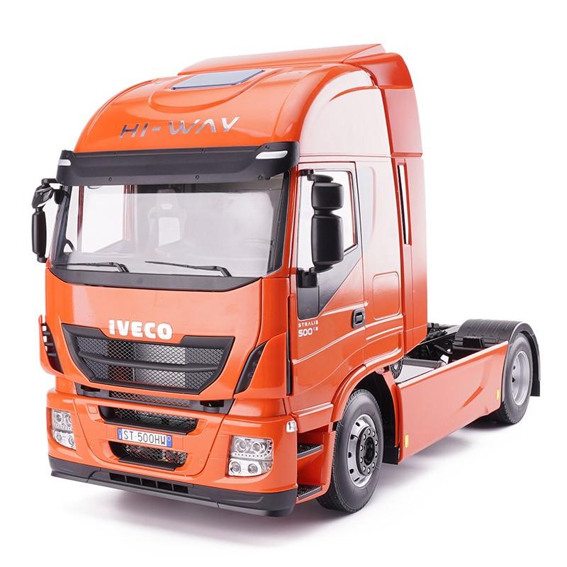 1:12 1/12 Large Scale Iveco Truck Trailer Lorry display model car ...