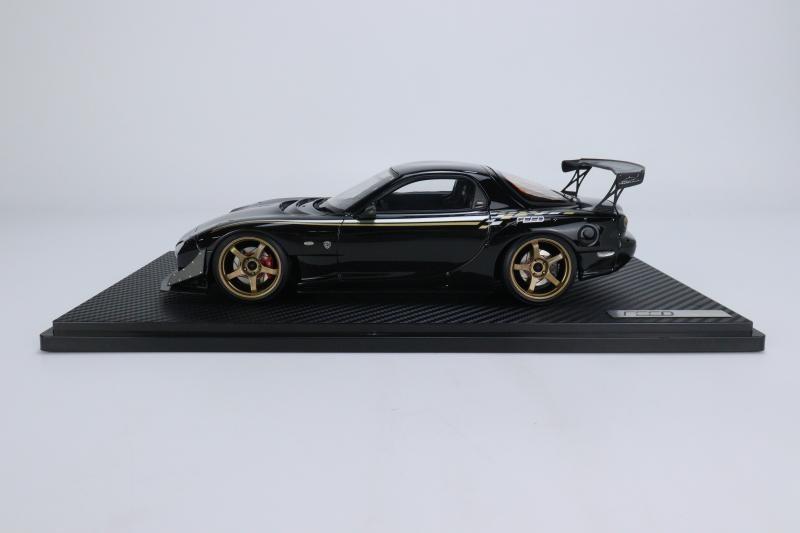 1:18 1/18 Ignition Model IG Mazda RX-7 RX7 FD3S FEED Black display model car, Hobbies & Toys ...
