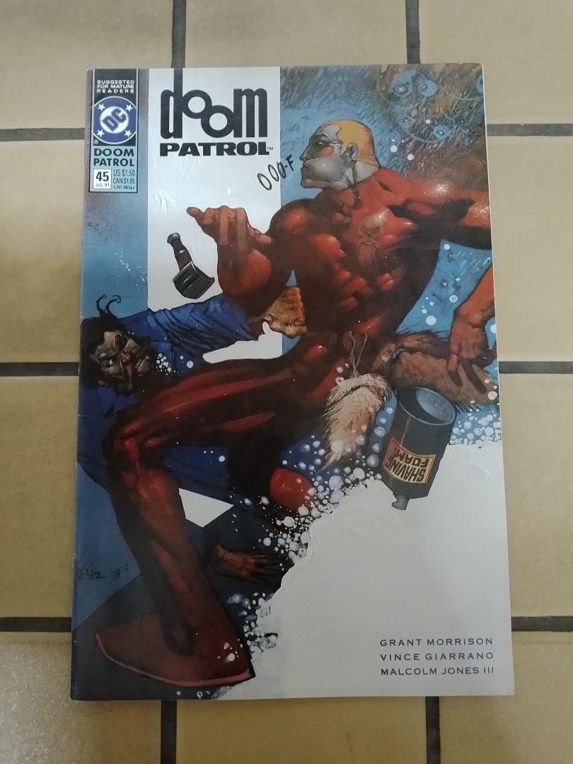 1st app Beard Hunter ( Earnest Franklin, Vigilante ) Doom Patrol #45 ...