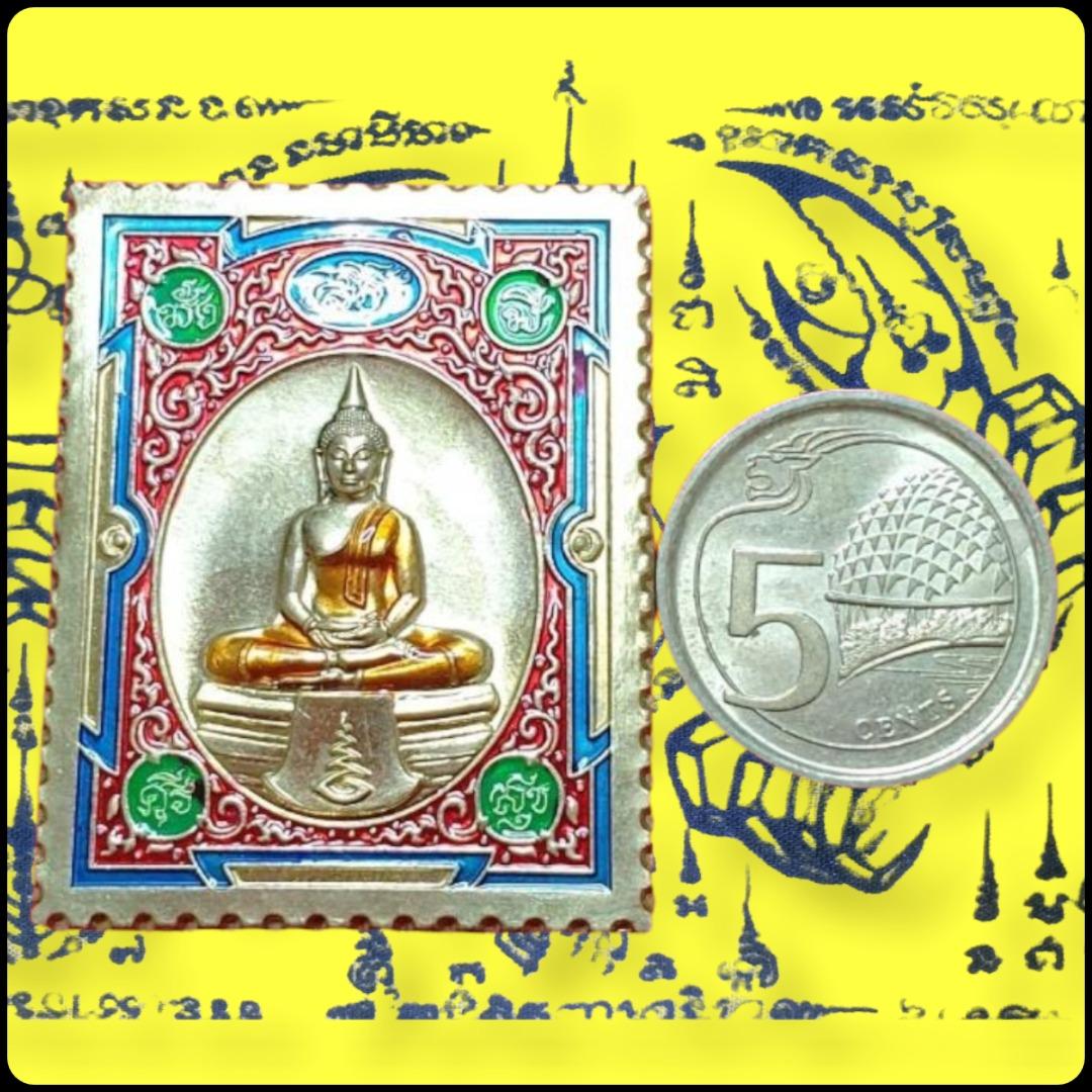 [$38] Stamp LP Sothorn with Taowesuwan/Luang Phor Sothorn Buddha Longya ...