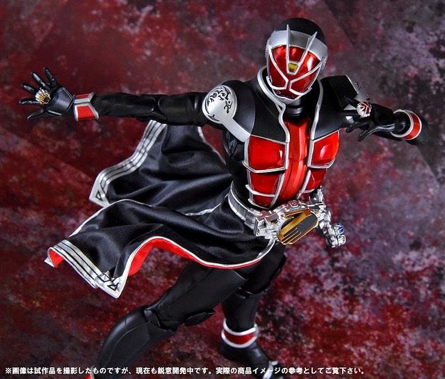 全新 日版 Bandai S.H.Figuarts 幪面超人 假面騎士Wizard 火焰型態 魔法師（真骨彫製法) rah, 興趣及遊戲 ...