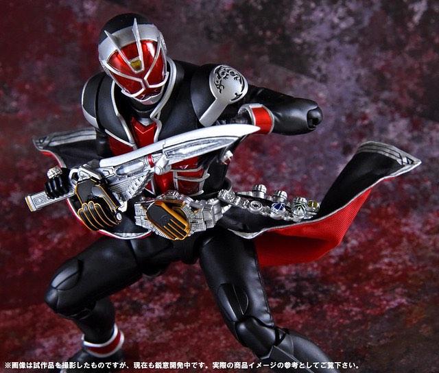 全新 日版 Bandai S.H.Figuarts 幪面超人 假面騎士Wizard 火焰型態 魔法師（真骨彫製法) rah, 興趣及遊戲 ...