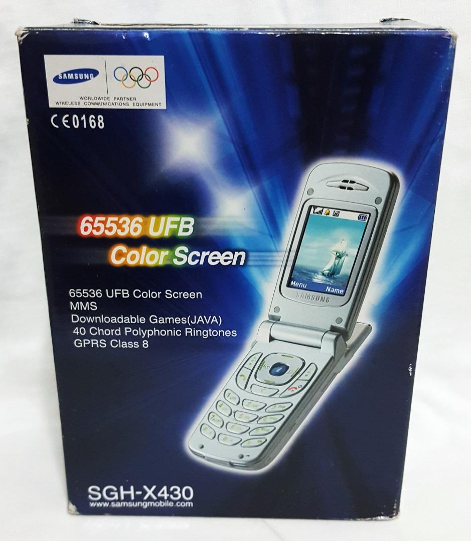 古董機 三星 Samsung SGH-X430 彩屏手提電話手機摺機 mobile phone, 手提電話, 手機, 其他手機 - Carousell