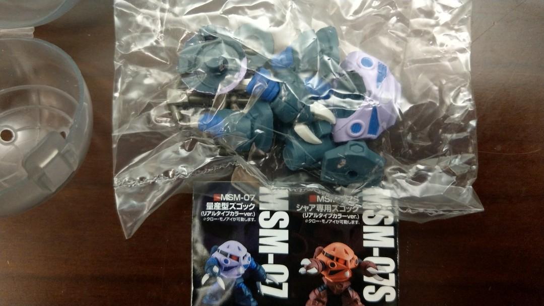 高達 Gundam Next GSN Limited Gashapon : MSM-07 Z'Gok, New, 興趣及遊戲, 玩具 & 遊戲 ...