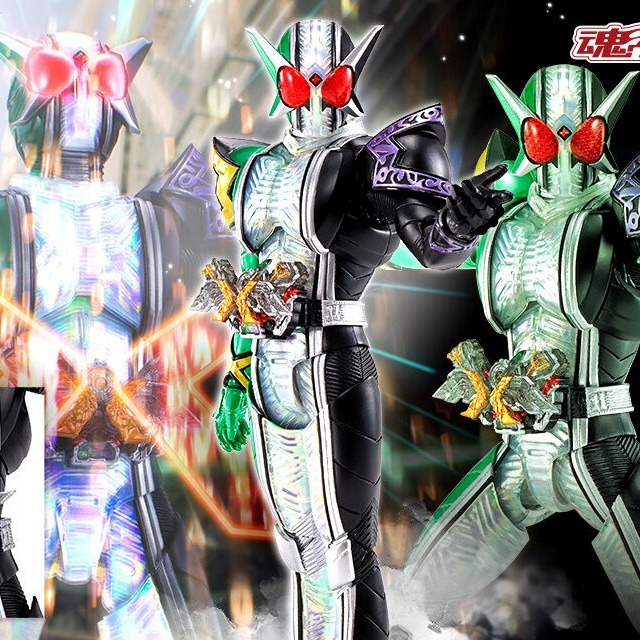 [港魂預訂/訂已截下次請早] SHF 真骨彫 幪面超人 W Cyclone Joker Extreme 拉打 Double CJX, 興趣及 ...