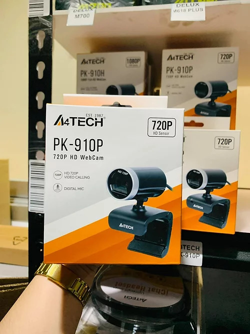 A4Tech PK-910P 720P HD Webcam with Mic, Computers & Tech, Parts ...
