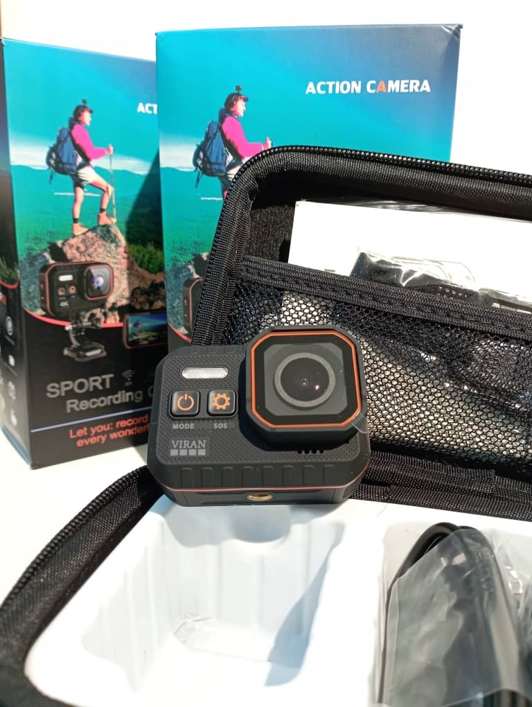 Action Camera 4K HD With Remote Control Screen Waterproof Sport Camera ...