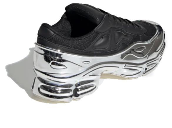 Adidas Raf Simons x Ozweego Silver Chrome Core Black/Silver Metallic ...