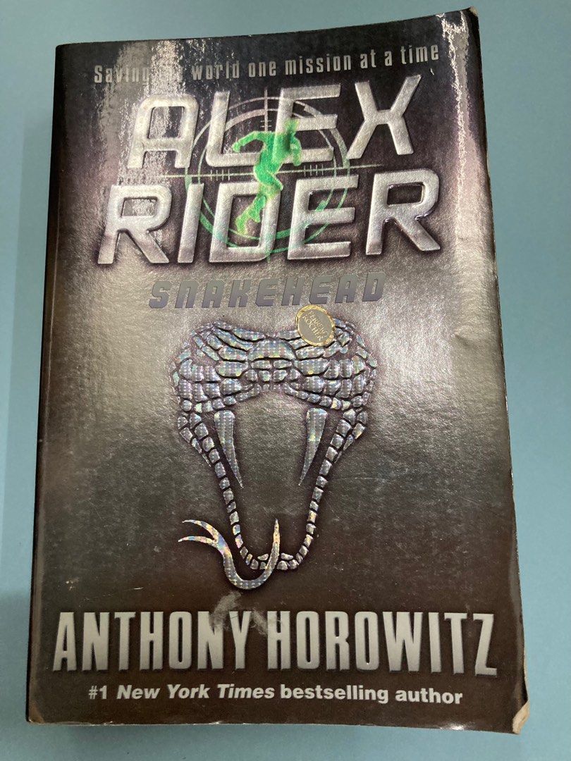 Alex Rider Snakehead, 興趣及遊戲, 書本 & 文具, 小說 & 故事書 - Carousell