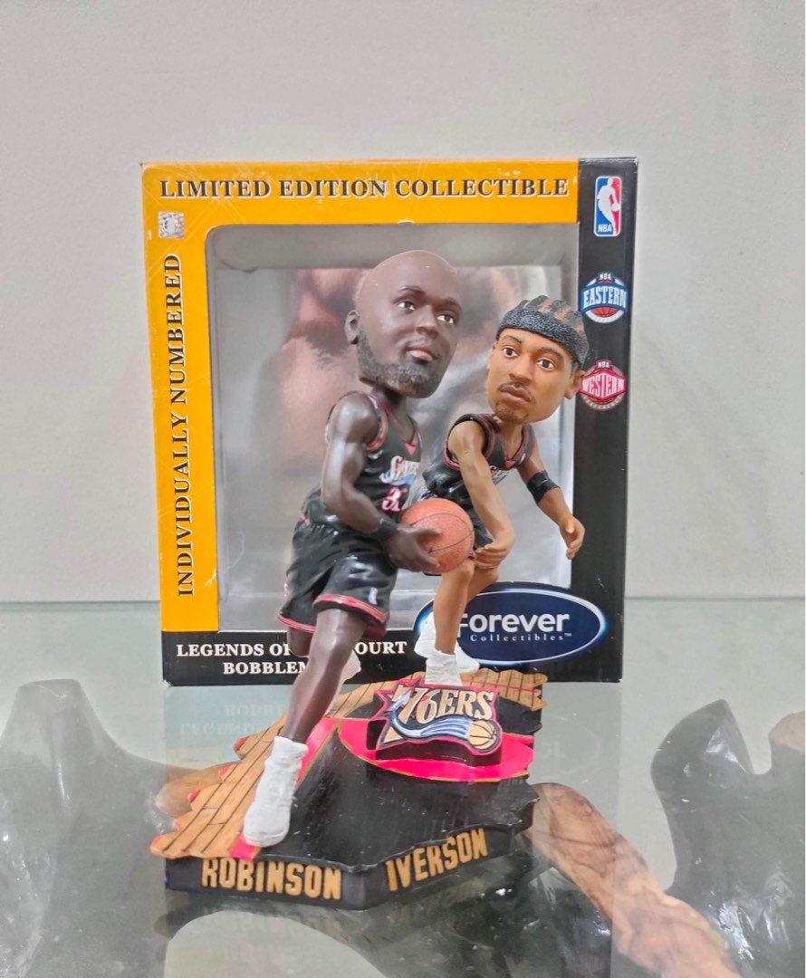 Allen Iverson and Glenn Robinson Bobblemates Bobblehead, Hobbies & Toys ...