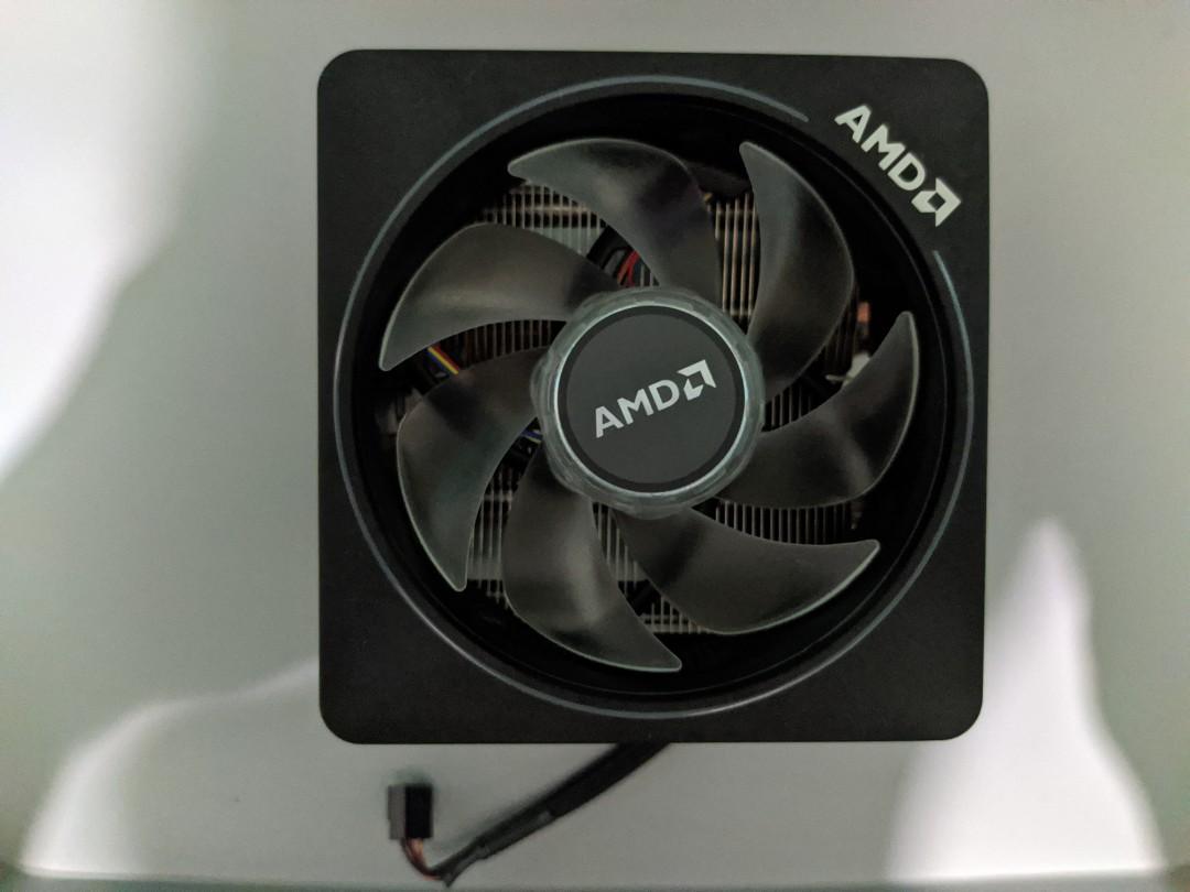 AMD Wraith Prism Cooler, Computers & Tech, Parts & Accessories ...